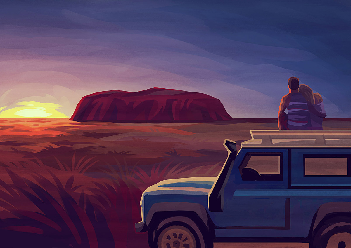 Illustrator Max Thompson for Perfection Fresh